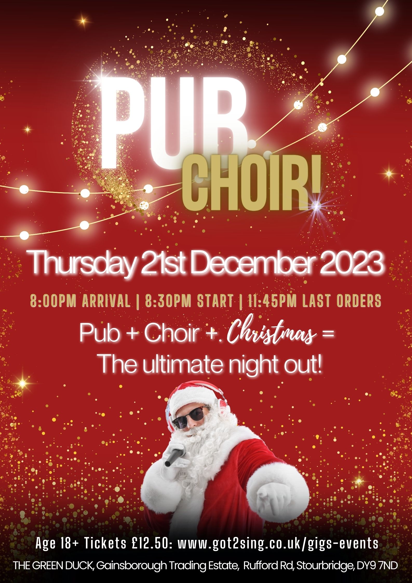 Pub Choir - Christmas Special🎶 - Got 2 Sing
